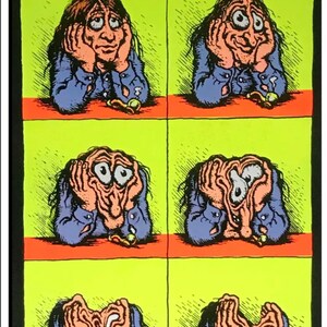 Stoned Agin Blacklight Poster Flocked Psychedelic Velvet - Etsy