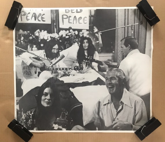 Vintage Original 1969 Week in Bed Pinup Poster Peace 1960s | Etsy