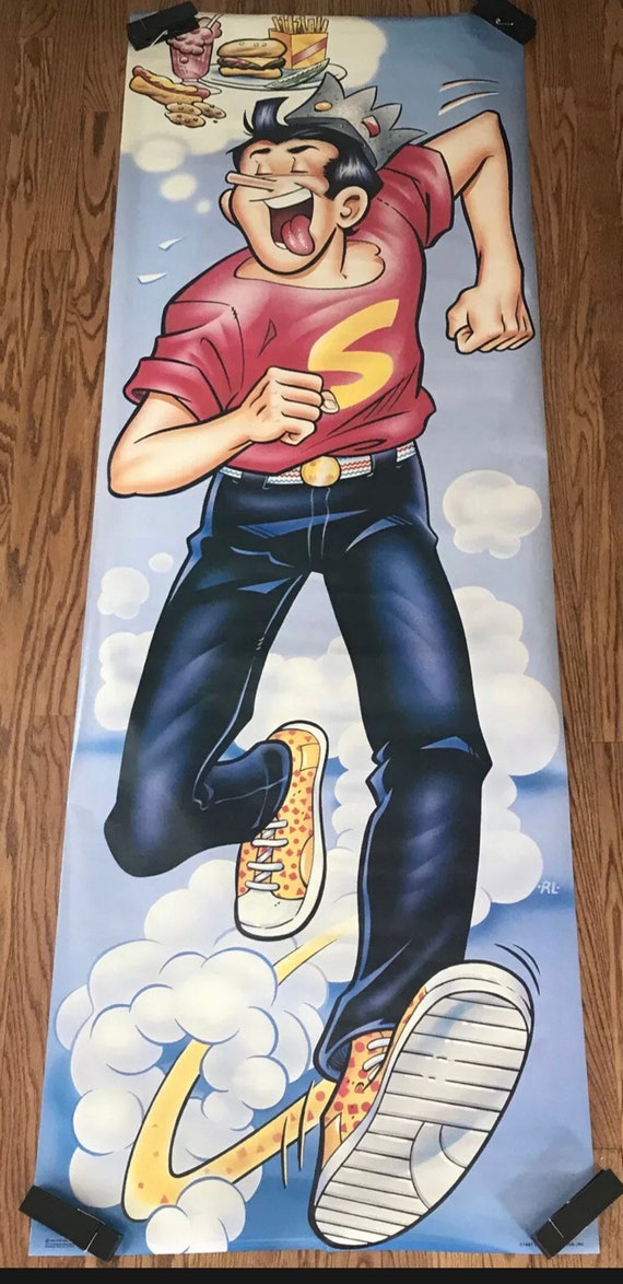 Vintage Original 1980s Archie Comics Poster 1987 Jughead Pinup | Etsy