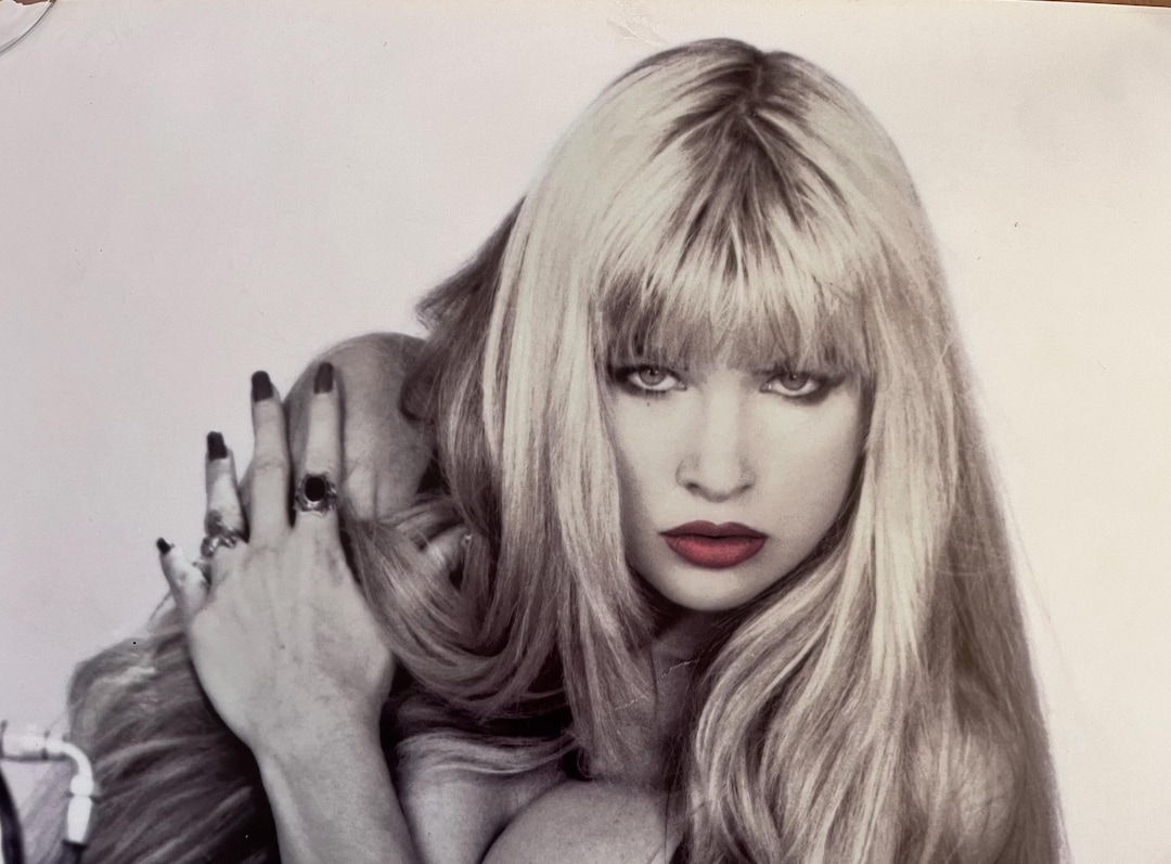 Heavy Metal III Vintage Poster Biker Girl Motorcycle Chick Babe Blonde ...