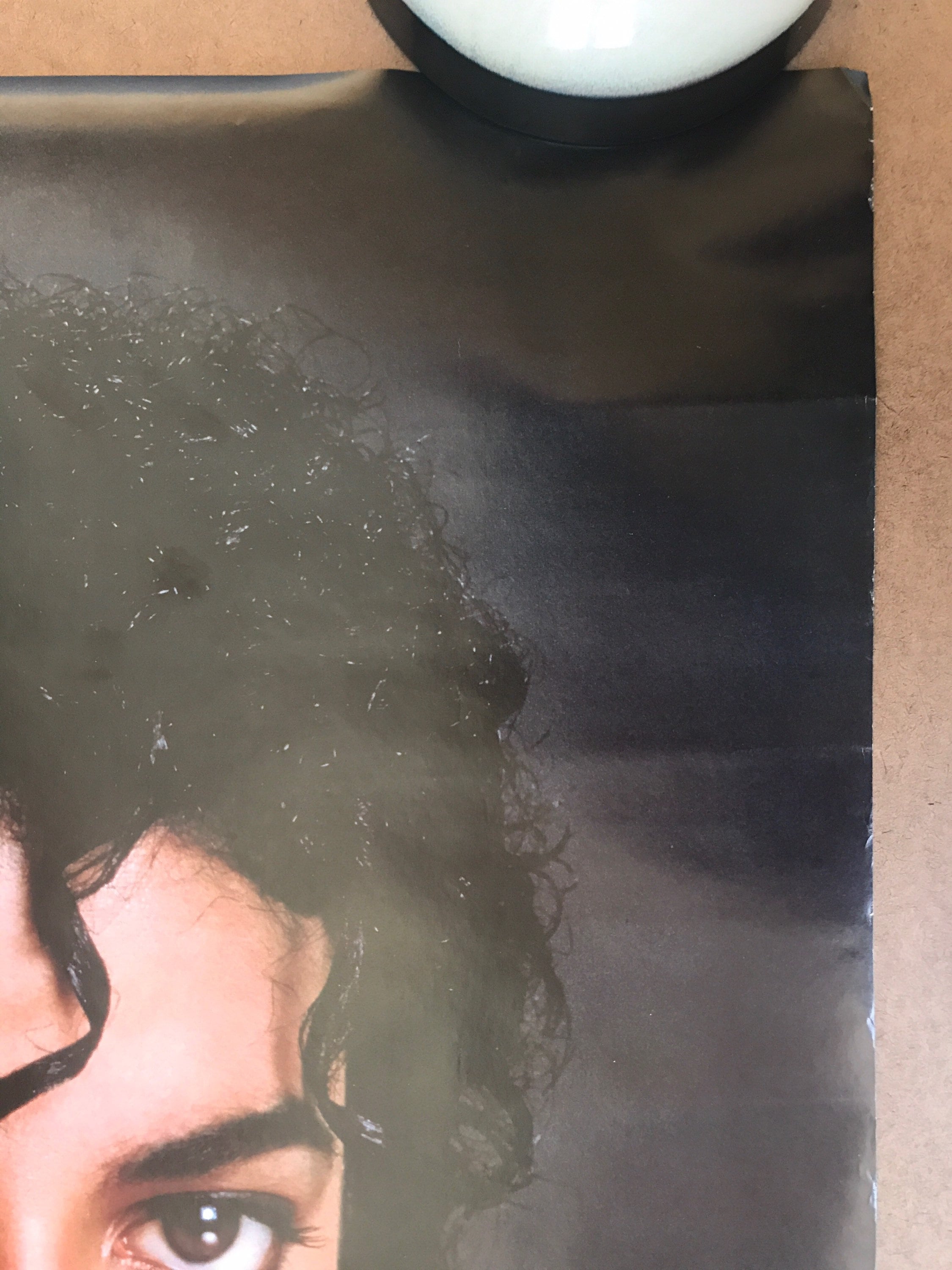 Vintage Original 1980s Michael Jackson Headshot Poster 1987 - Etsy