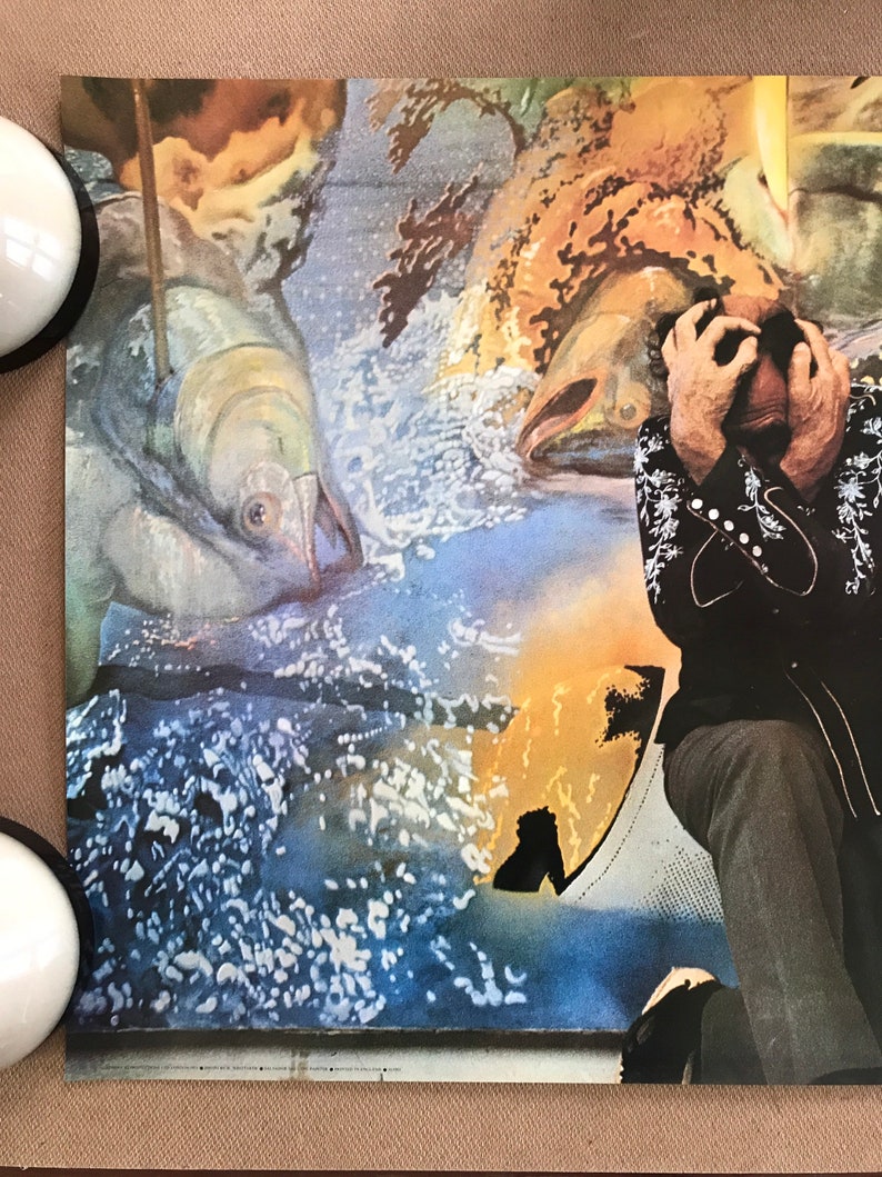 Vintage Original 1970s Salvador Dali the Painter Poster Fish - Etsy