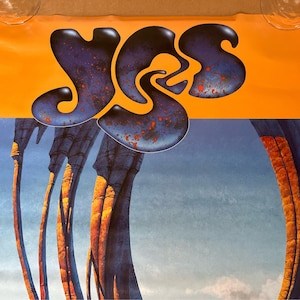 Yes World Tour 1991 Roger Dawn Original Vintage Poster Concert Music ...