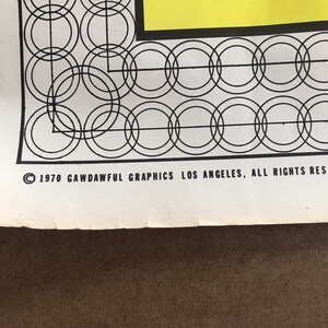 Vintage Original 1970s Highway Child Poster 1970 Psychedelic Pinup ...