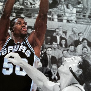 Vintage Original 1991 San Antonio Spurs David Robinson Poster ...