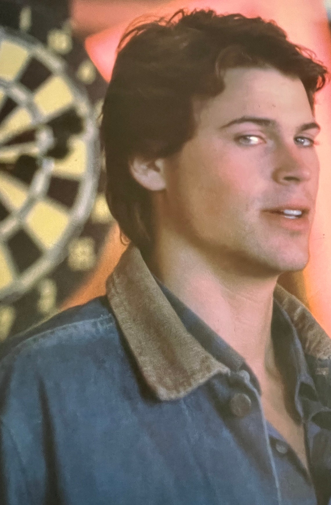 Vintage Original Poster Rob Lowe 1980s Movie Actor Heroes | Etsy