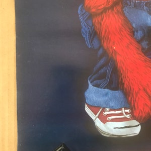 Vintage Original 1980s Sesame Street Elmo Pinup Television Muppet ...