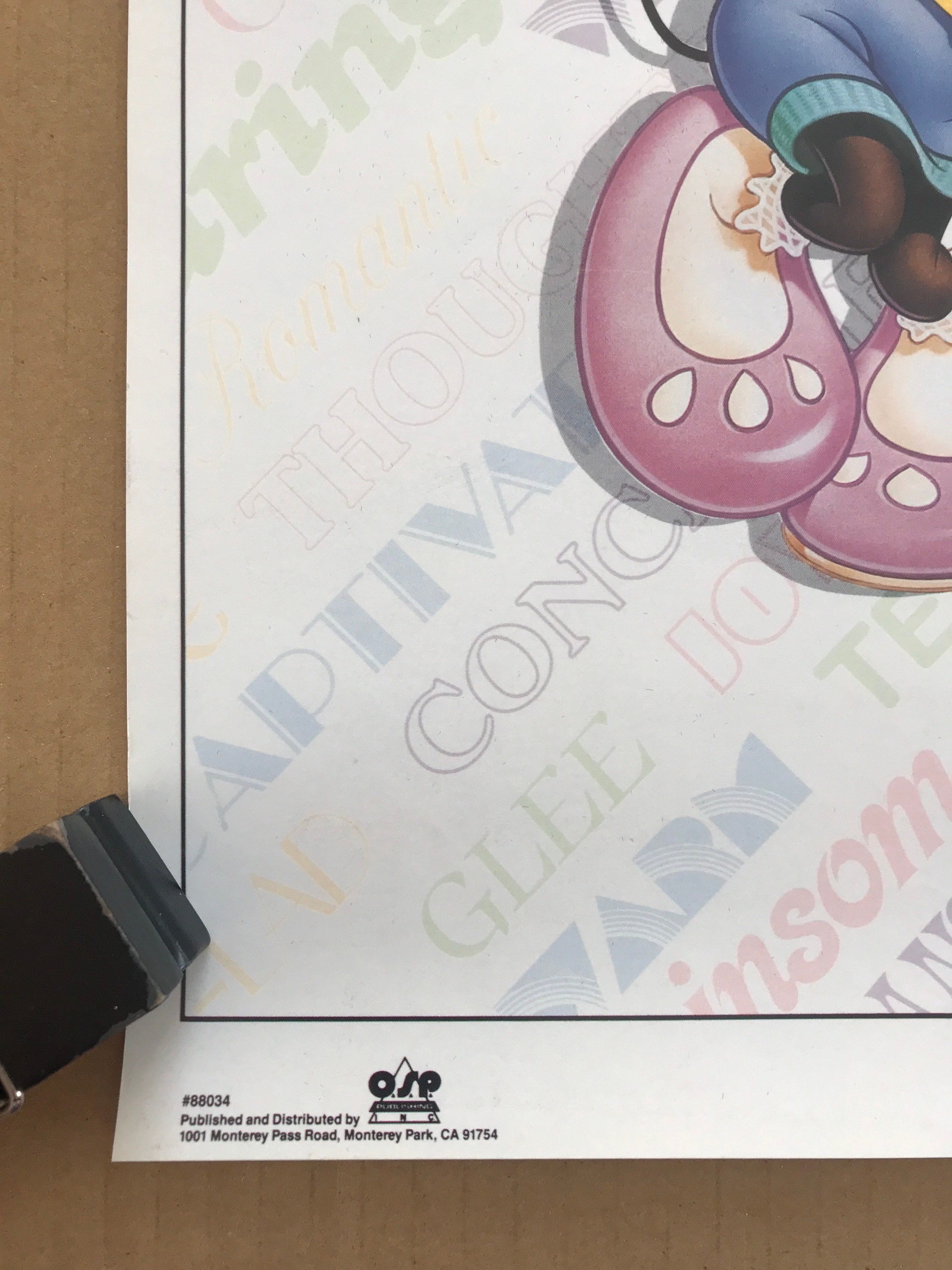 Vintage Original Mickey and Minnie Mouse Pinup Poster Love | Etsy