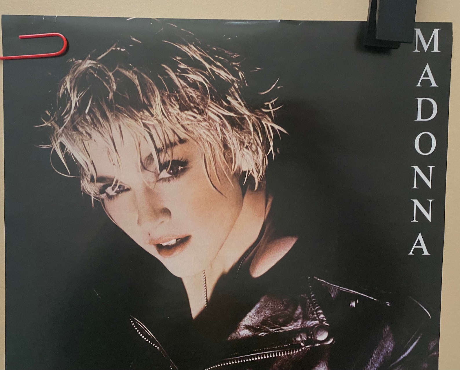 Affiche vintage Madonna 1980's Music Memorabilia promo - Etsy France