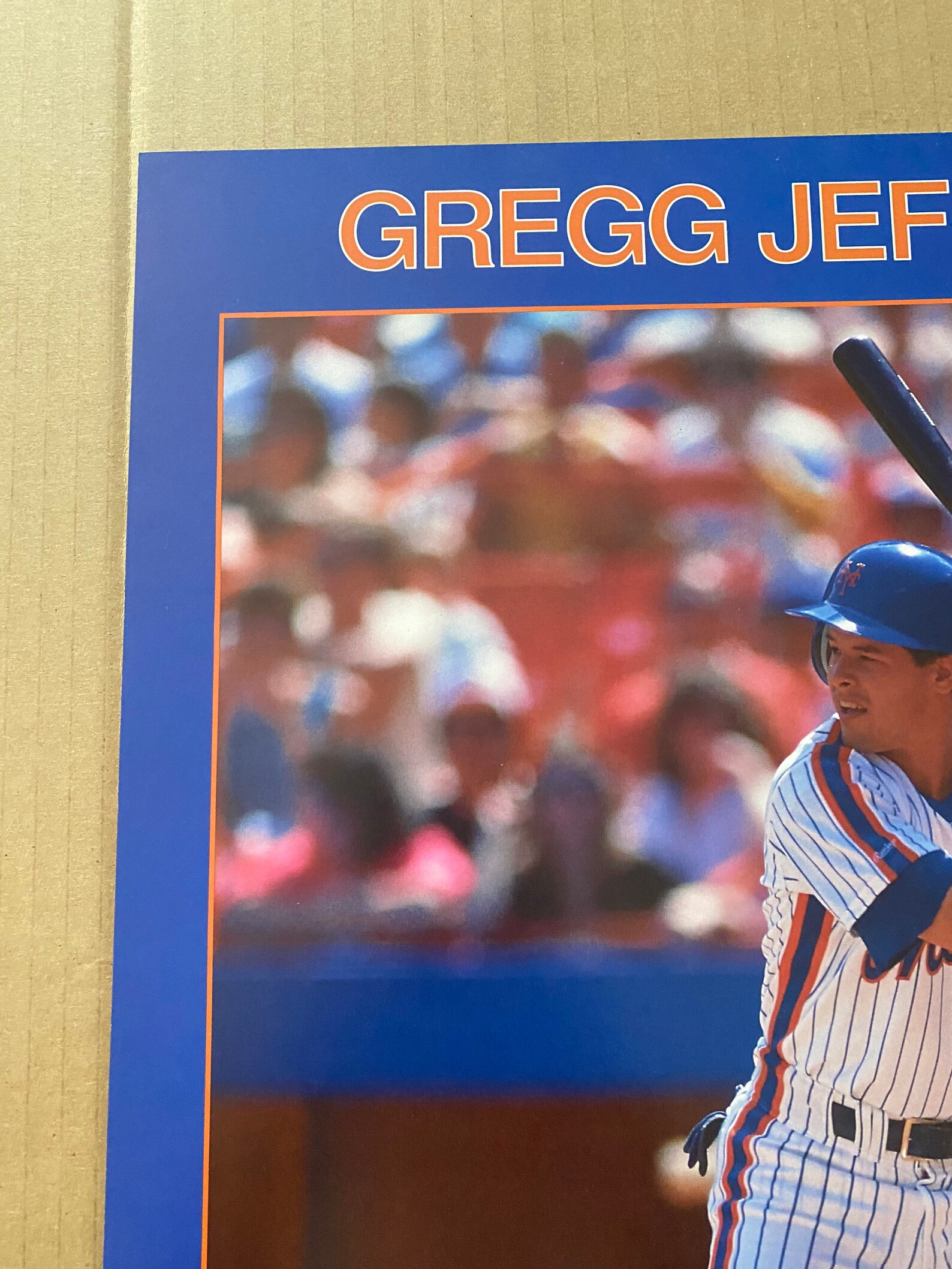 Greg Jeffries New York Mets starling 1980s original vintage | Etsy