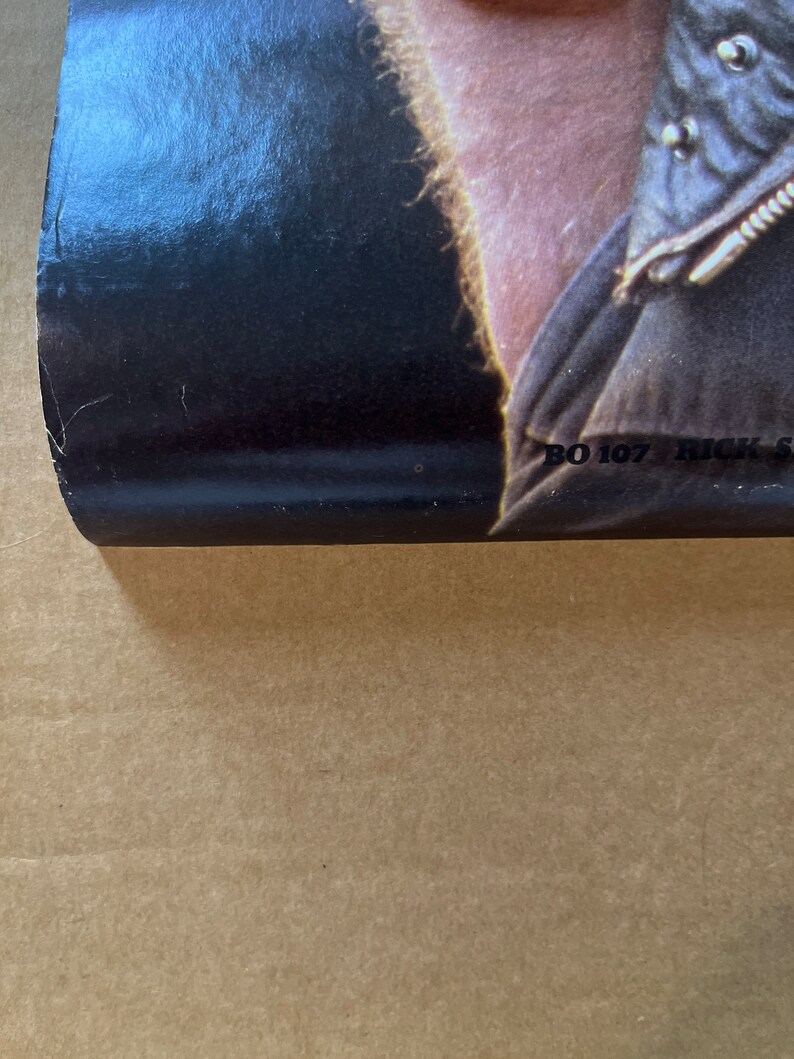 Rick Springfield Music Memorabilia Vintage Poster 1980s - Etsy