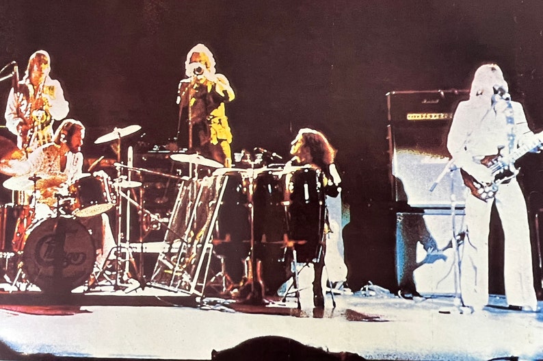 Vintage Original Poster Chicago 1976 Concert Photo Poster Music ...