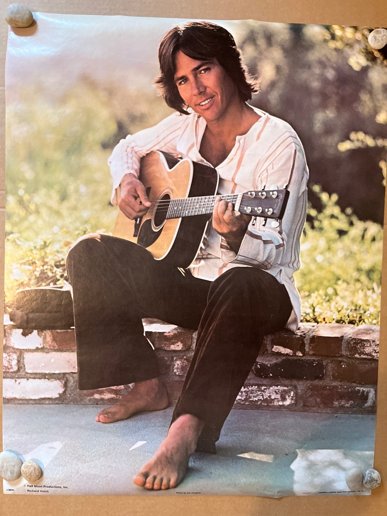 Richard Hatch Original Vintage Poster Music Memorabilia Poster - Etsy