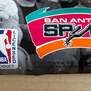 Vintage Original 1991 San Antonio Spurs David Robinson Poster ...