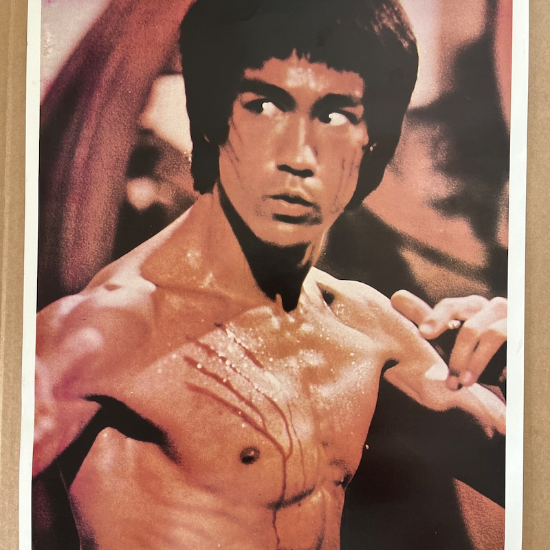 Bruce Lee Original Poster - Etsy