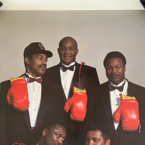 Original Vintage 1980s Champions Forever Boxing Legend Poster Ali ...