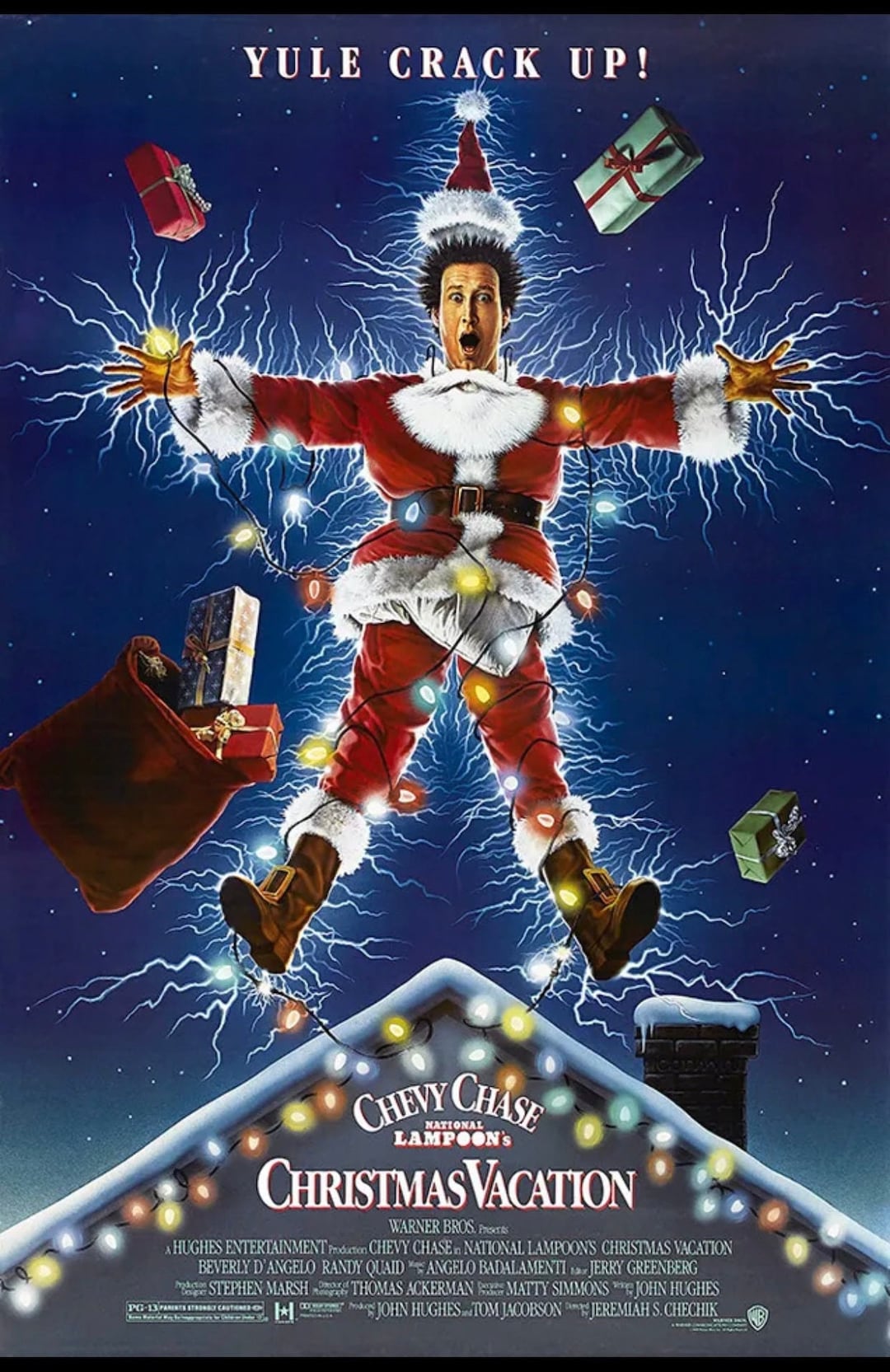 Christmas Vacation One Sheet Movie Poster Print Chevy Chase National ...