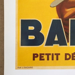 Vintage Ya Bon Banania Pinup Poster 1980s Job Parilux Collection Musee ...