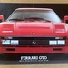 Ferrari GTO Vintage Poster Original Sport Car Race Car Red 1980s Italy ...