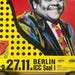 Fats Domino Original Vintage Poster German Berlin 1980’s Germany EMI ...