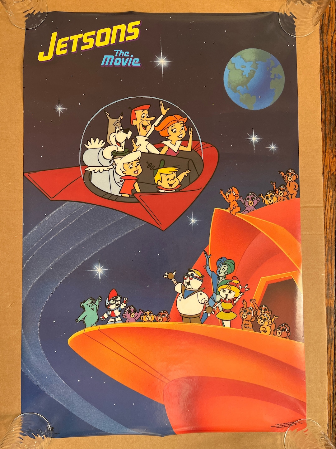 The Jetsons Vintage Poster Cartoon Character Cartoons 1990 - Etsy