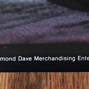 Vintage Original 1980s David Lee Roth Poster Van Halen Neil 1986 Rock ...