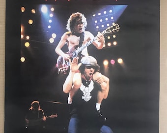 Vintage Original Poster 1983 Def Leppard on Stage 1980s | Etsy