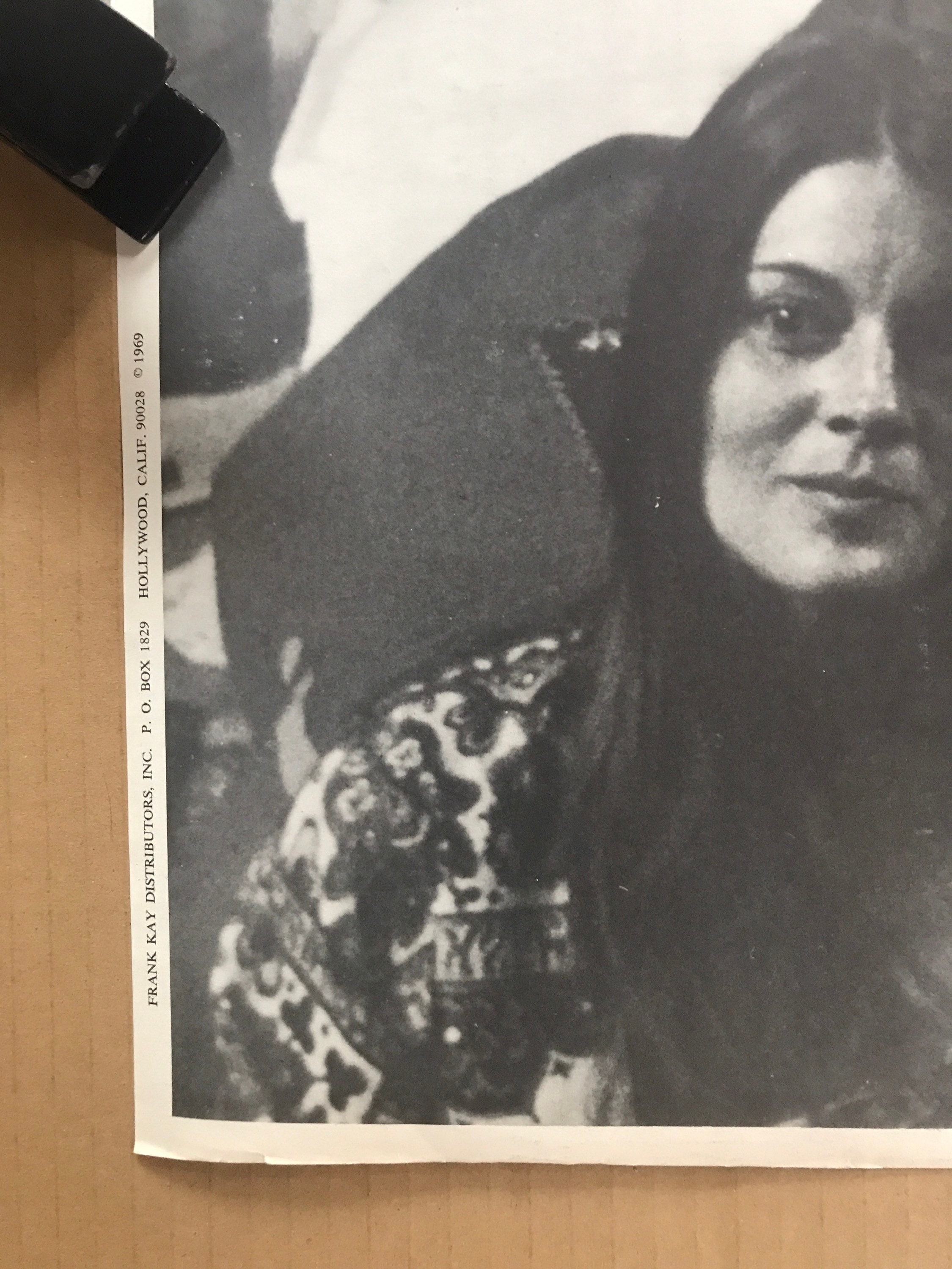 Vintage Original 1969 Week in Bed Pinup Poster Peace 1960s | Etsy