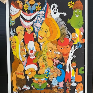 Monster Mash Original Vintage Blacklight 1970 Poster - Etsy