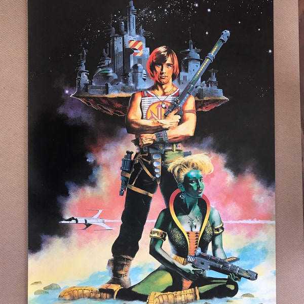 1980s Space Poster - Etsy