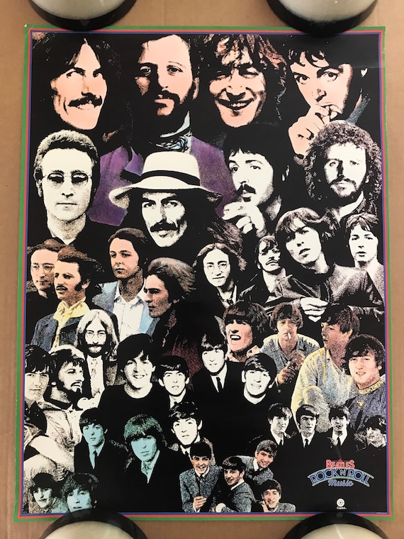 1970s Music Collage