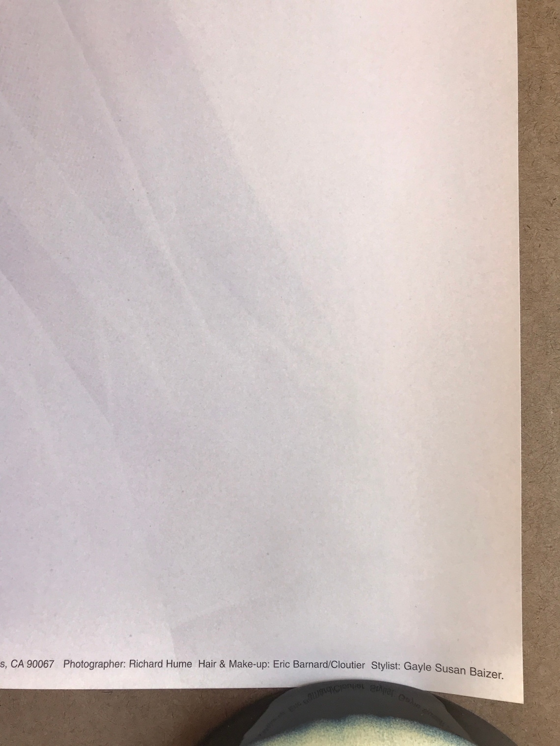 Vintage Original 1990s Kathy Ireland Sheer Poster 1996 Nude Pinup Model ...