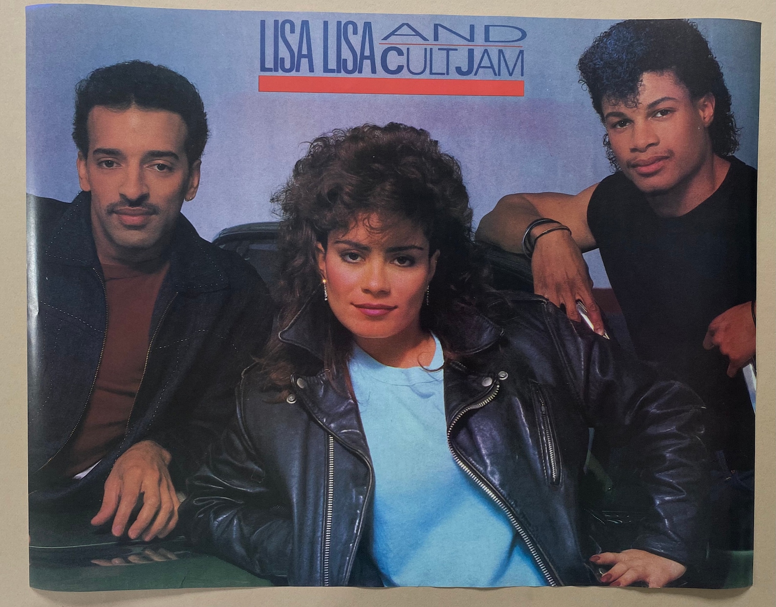 Vintage Poster Lisa Lisa and Cult Jam 1980’s Music Memorabilia - Etsy