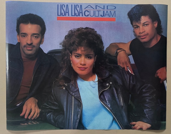 Vintage Poster Lisa Lisa and Cult Jam 1980s Music Memorabilia | Etsy