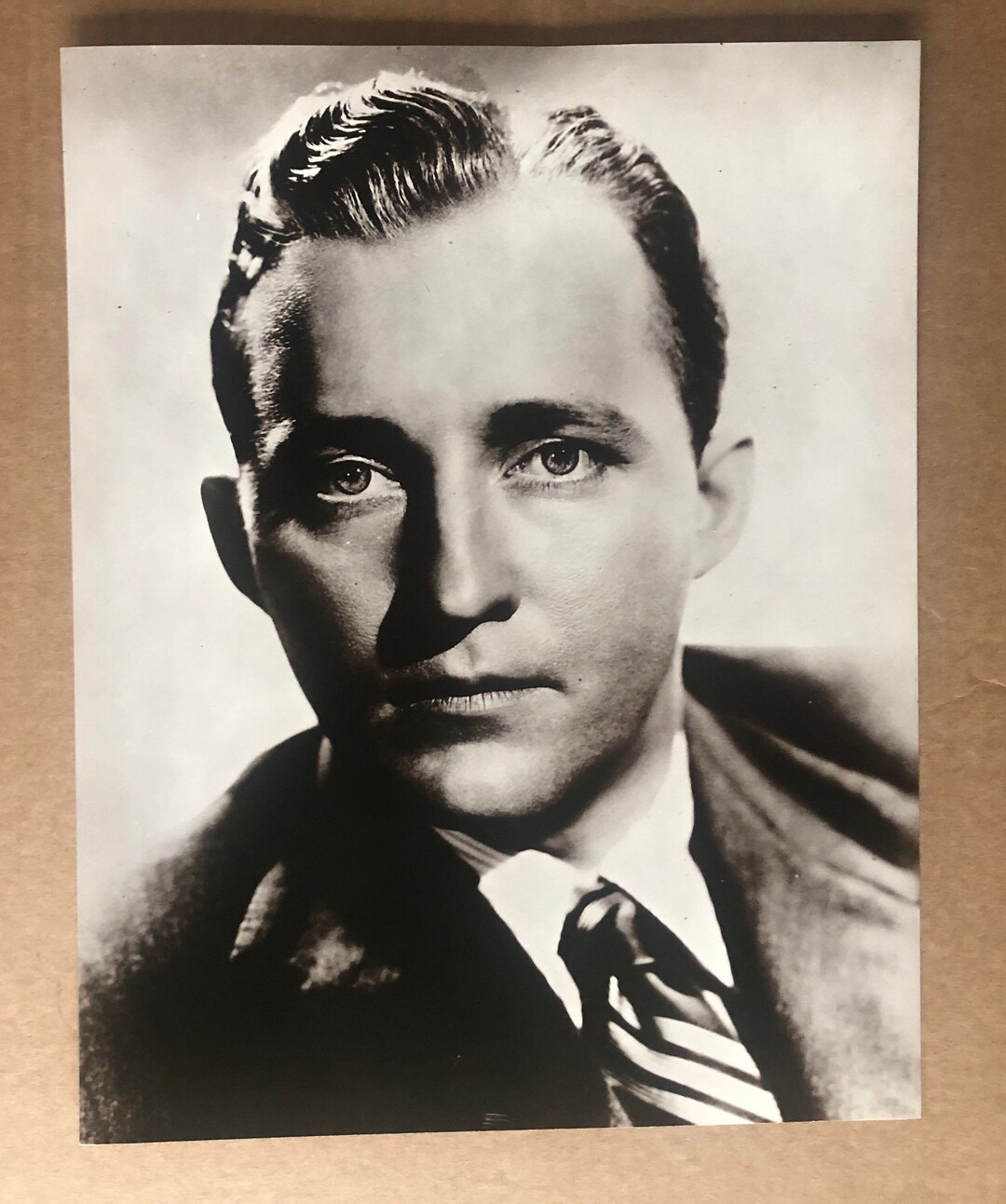 Bing Crosby Television Music Memorabilia Sepia Print Poster 1970s - Etsy