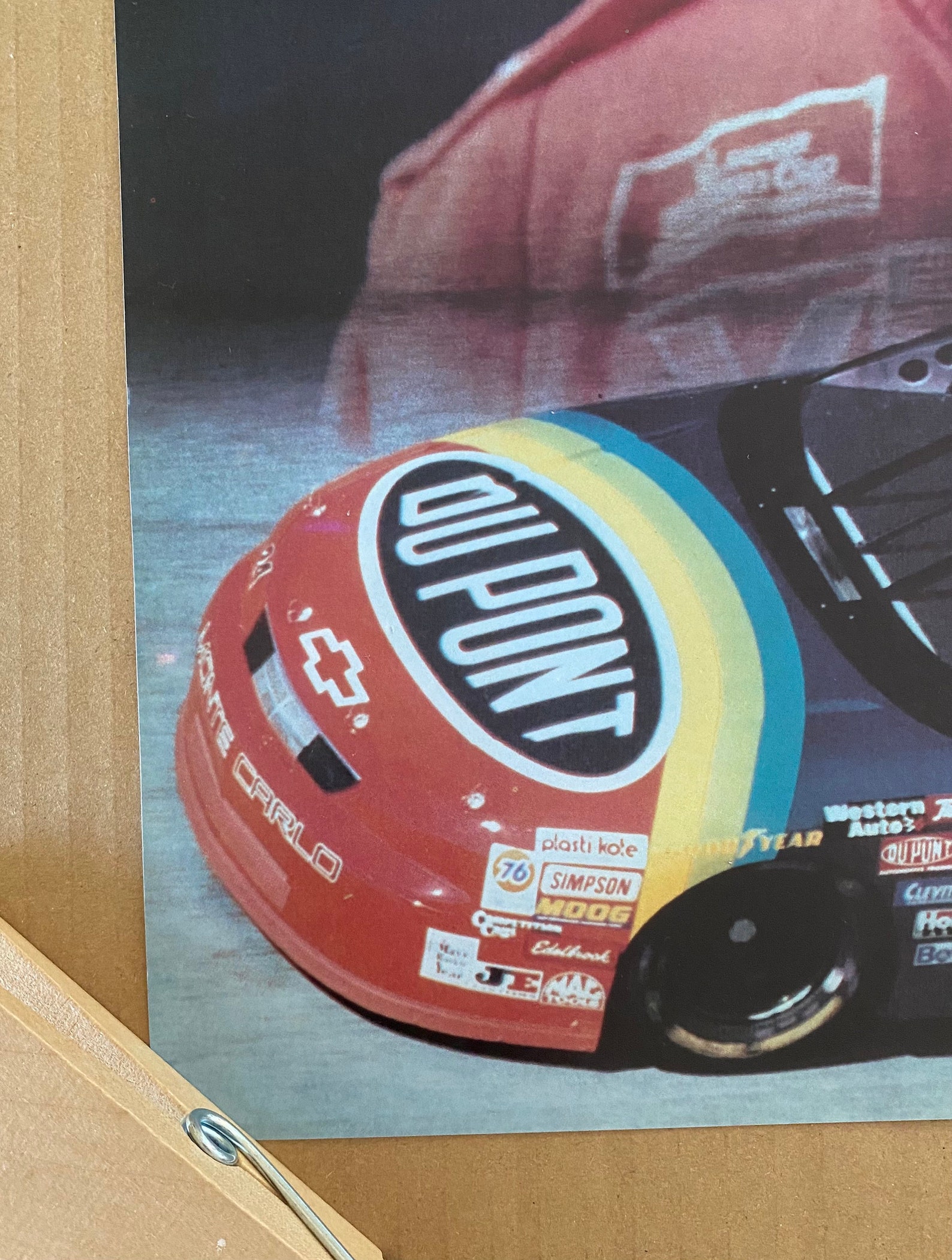 Jeff Gordon Original Vintage Poster NASCAR Driver Dupont | Etsy