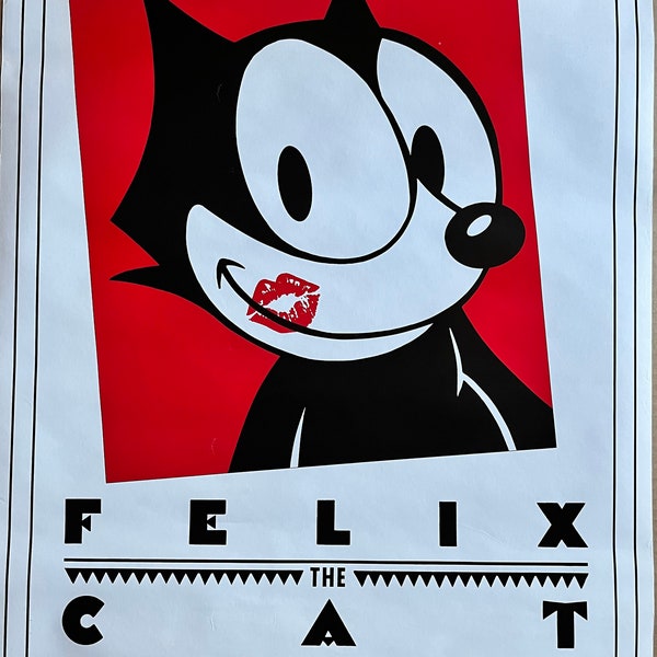 Felix the Cat Poster - Etsy