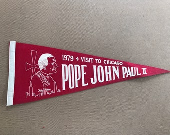 John Paul Ii Flag - Etsy