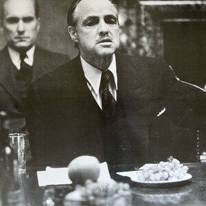 The Godfather Marlon Brando Mob Mafia Movie Pinup 1980s - Etsy