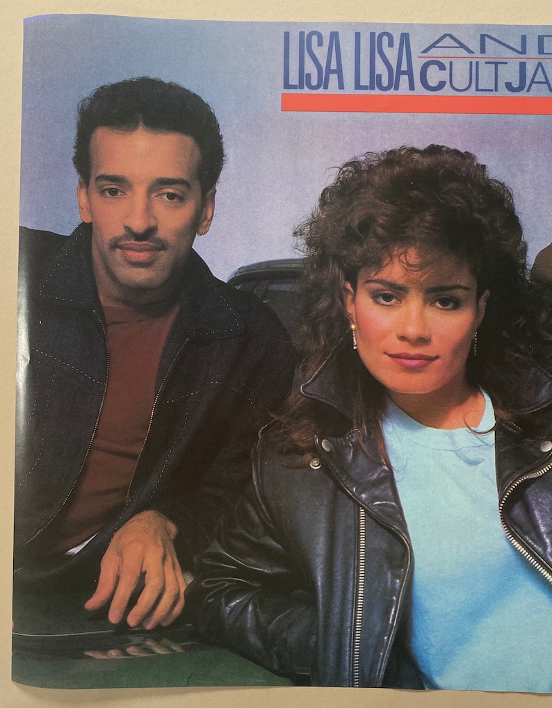 Vintage Poster Lisa Lisa and Cult Jam 1980’s Music Memorabilia - Etsy