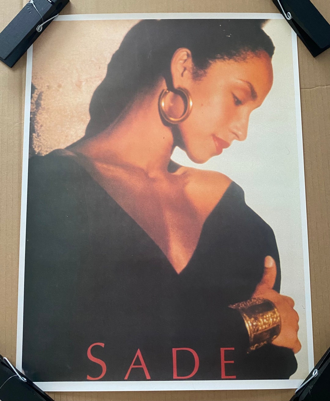 Sade Original Vintage Music Poster 1980s - Etsy
