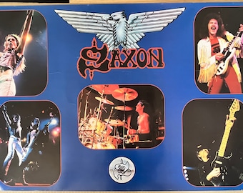 Vintage Original Poster 1983 Def Leppard on Stage 1980s | Etsy