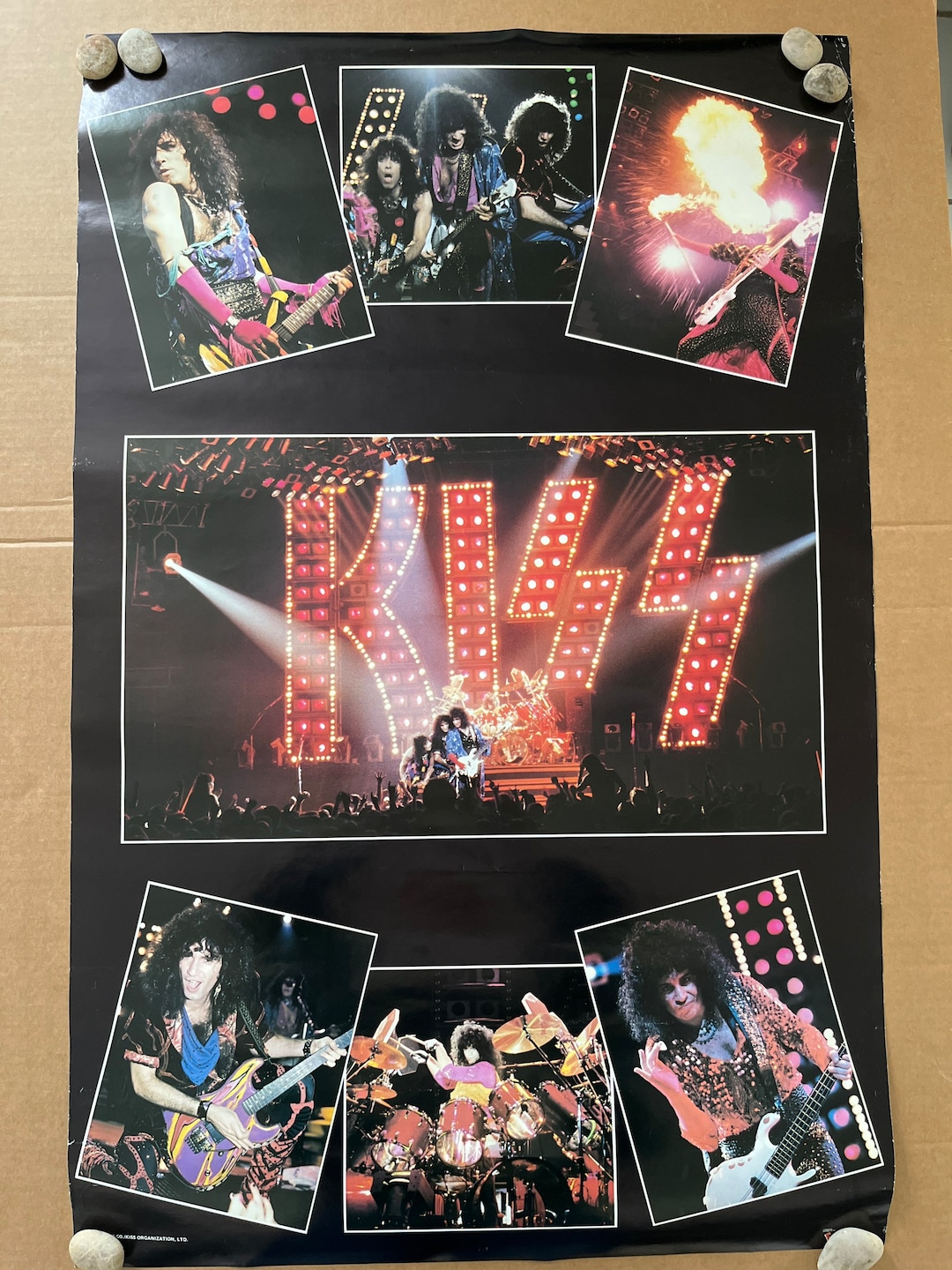KISS Collage 1985 Music Memorabilia K.I.S.S. Vintage Poster - Etsy