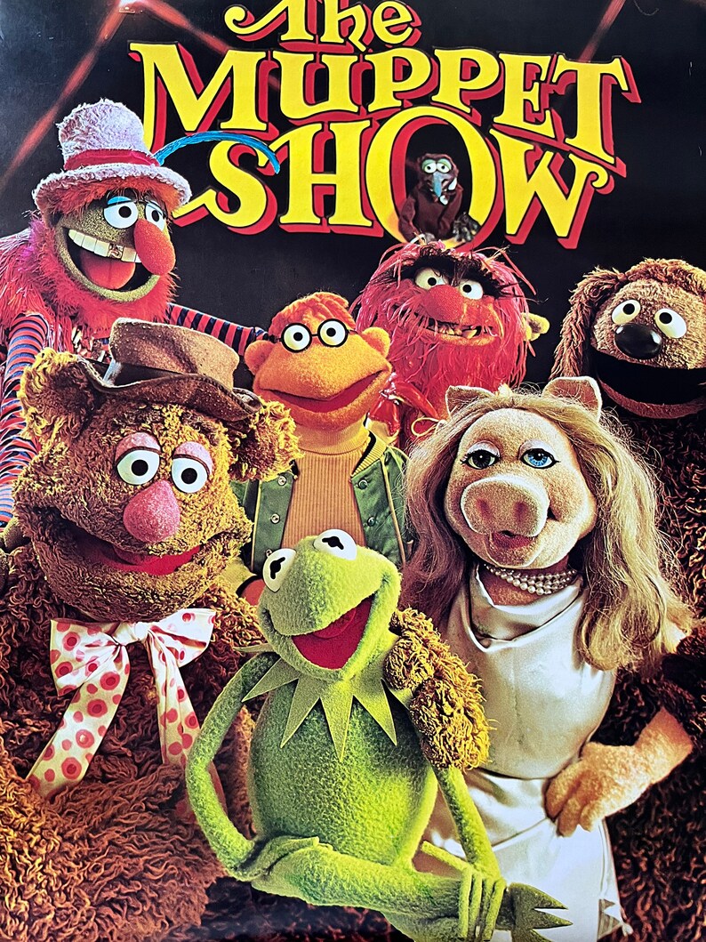 Vintage Original 1975 Poster the Muppet Show Cast the Muppets | Etsy