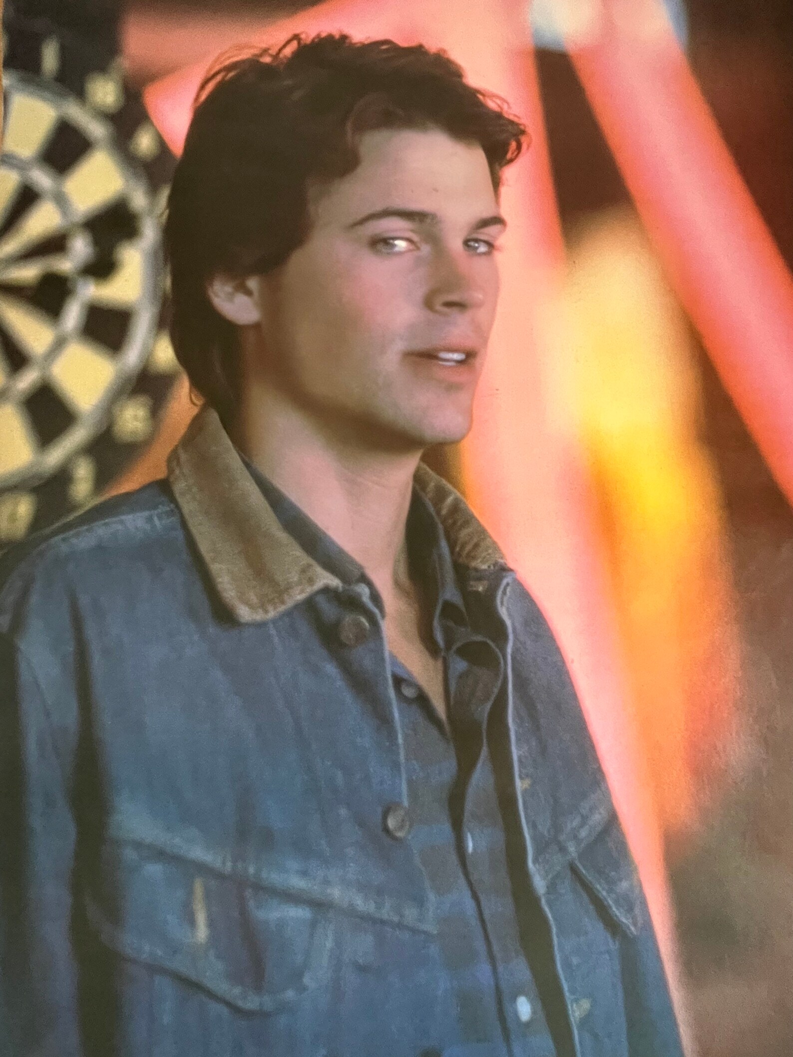 Vintage Original Poster Rob Lowe 1980s Movie Actor Heroes | Etsy