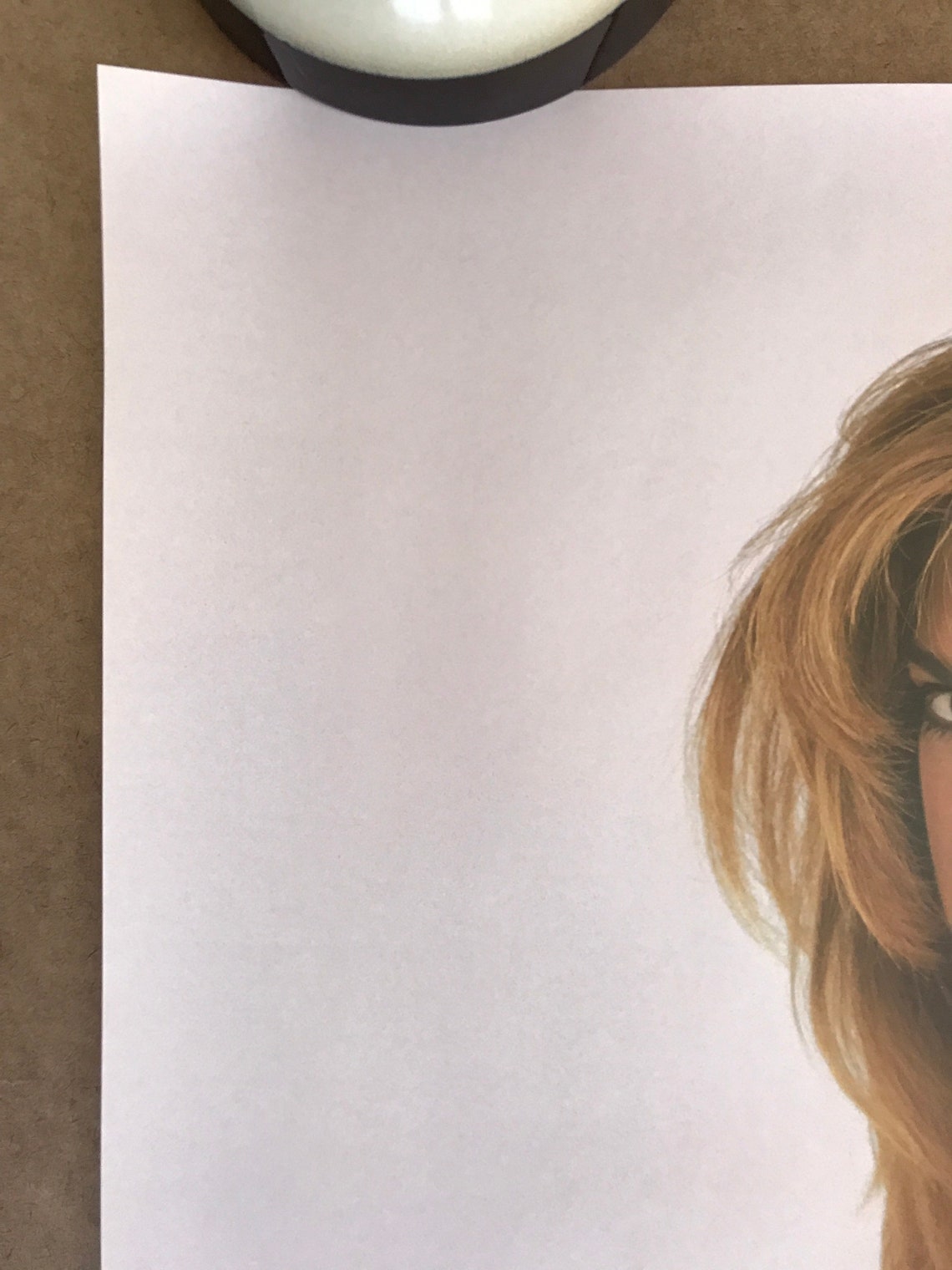 Vintage Original 1990s Kathy Ireland Sheer Poster 1996 Nude Pinup Model ...