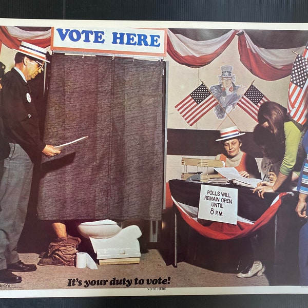 Election Poster - Etsy