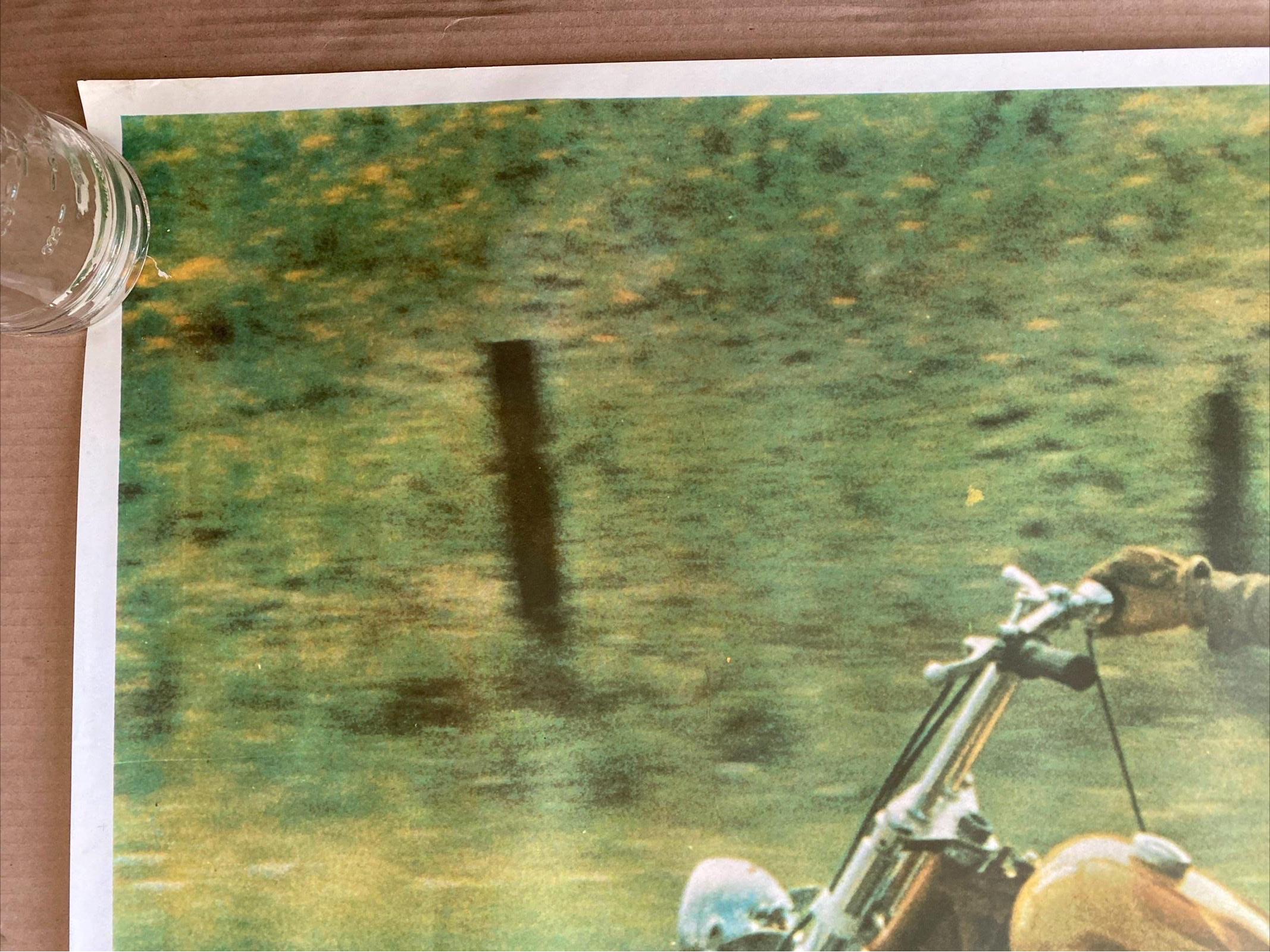 Easy Rider Mittelfinger Poster