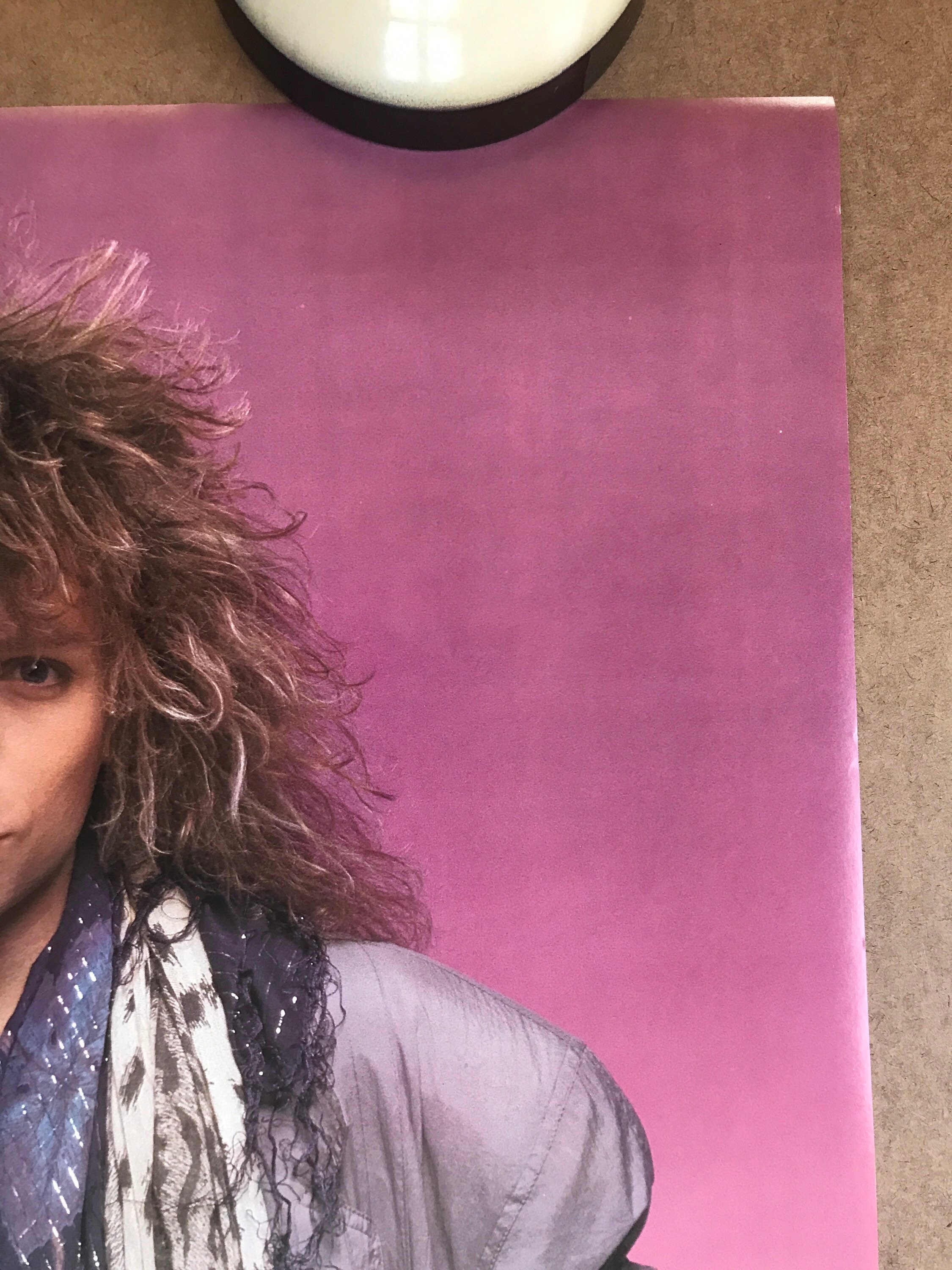 Bon Jovi 80s Poster