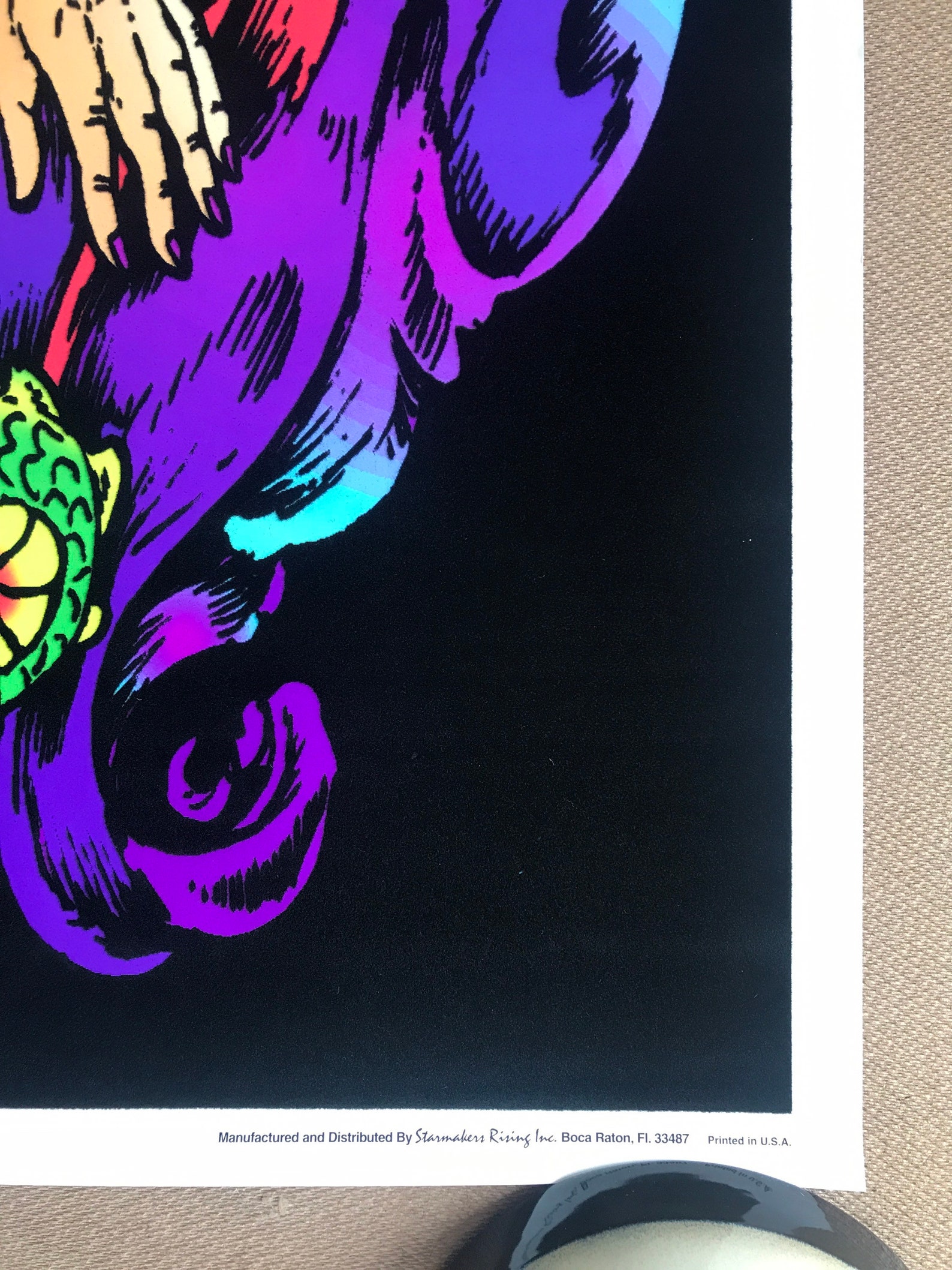 Original 2000s Flocked Blacklight Bite Me Poster 2001 Skeleton - Etsy